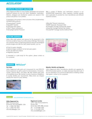Accelator us infilco | PDF