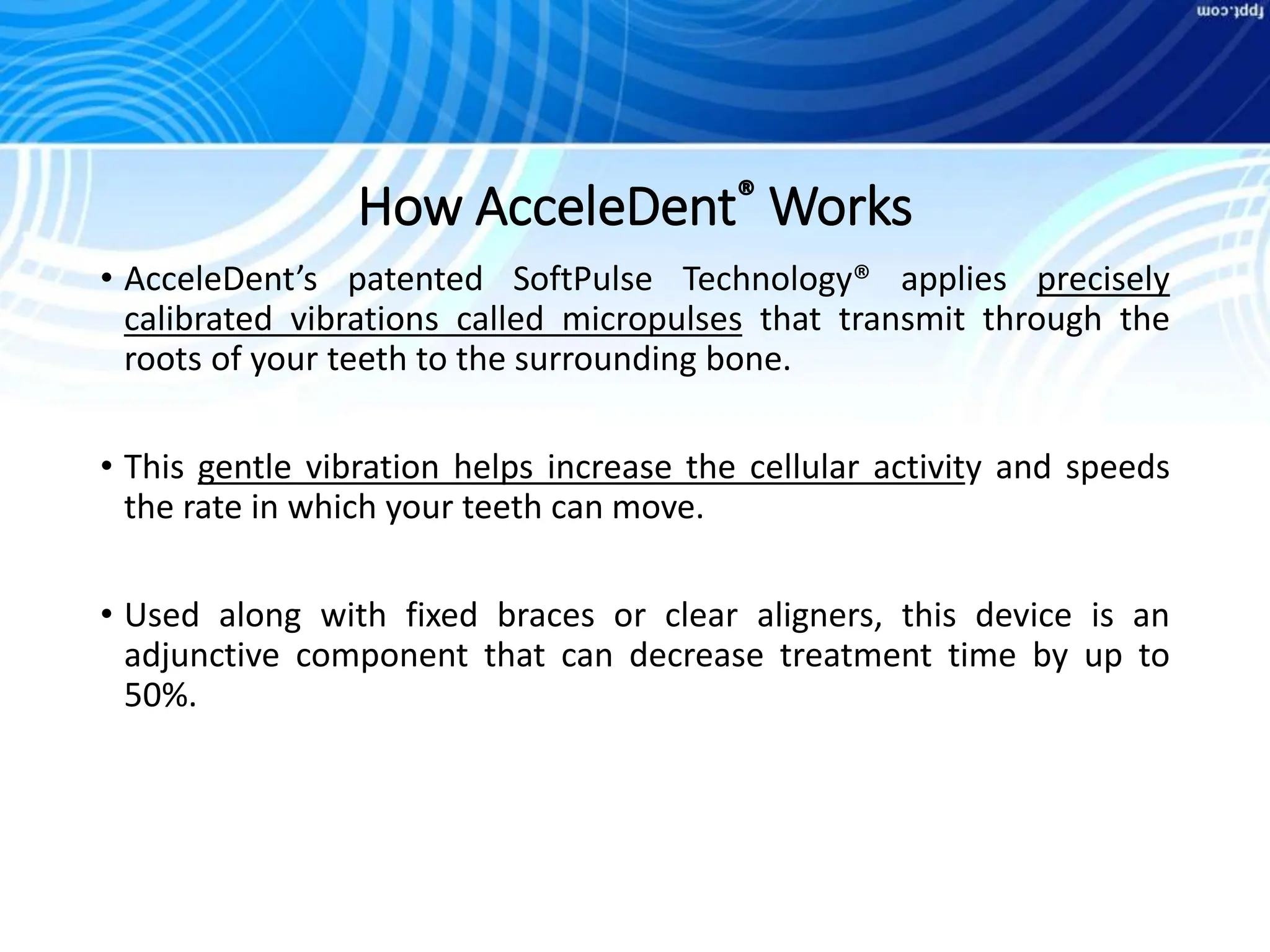 AcceleDent Aura in orthodontics treatment.pptx