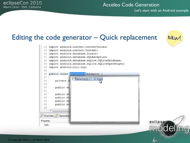 Acceleo - Let's start with an Android example | PDF