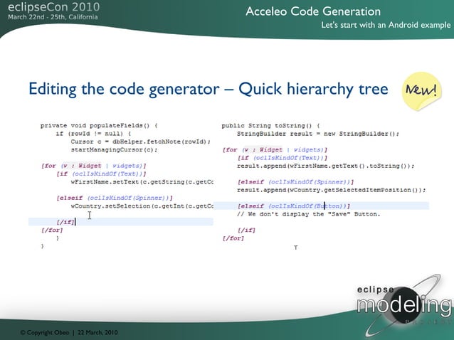 Acceleo - Let's start with an Android example | PDF