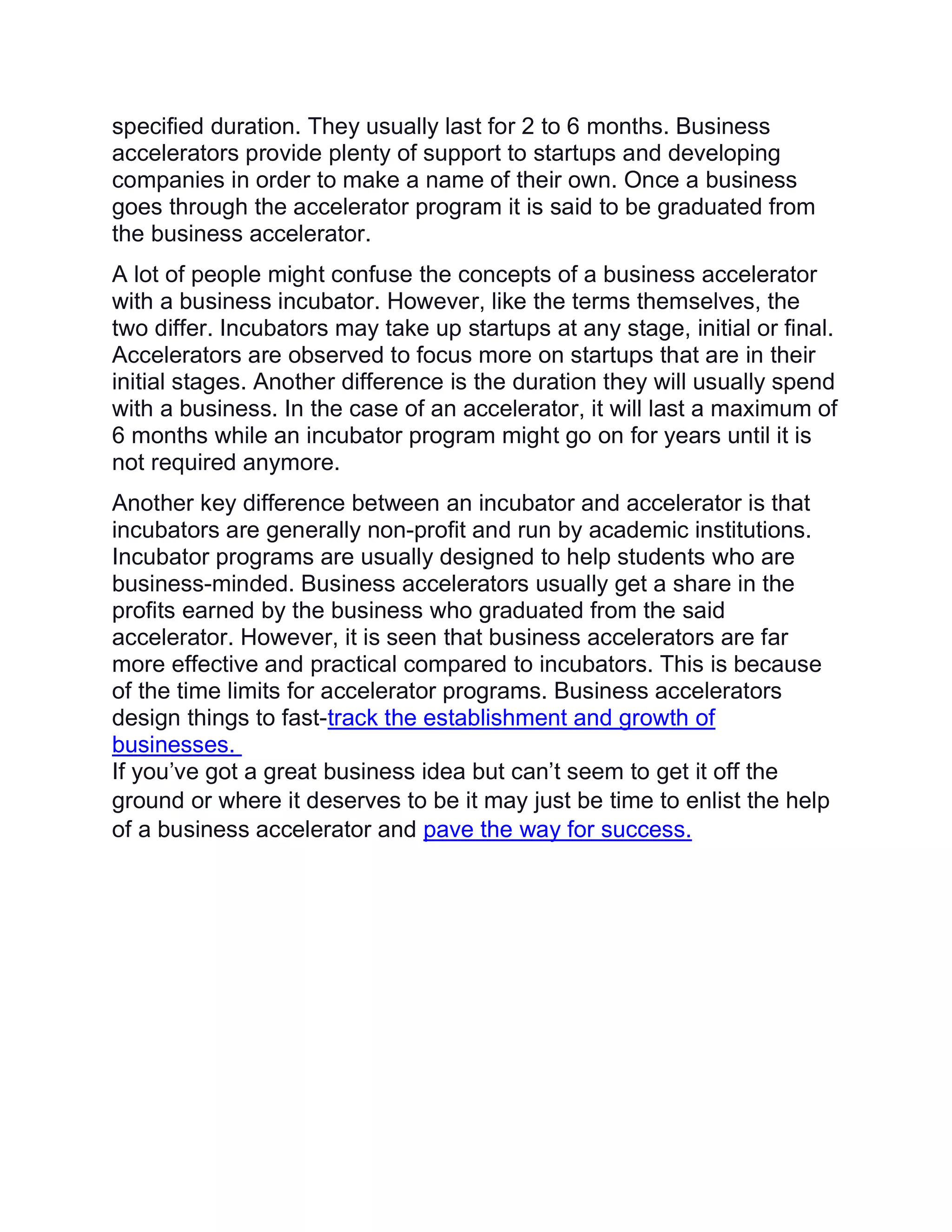 business Accelerate | PDF