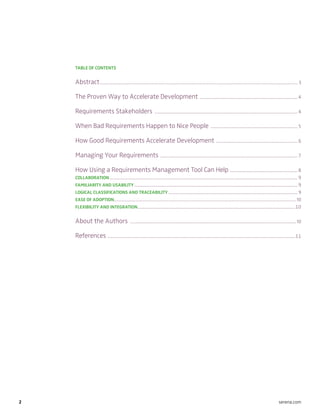 Accelerate Development by getting Requirements Right | PDF