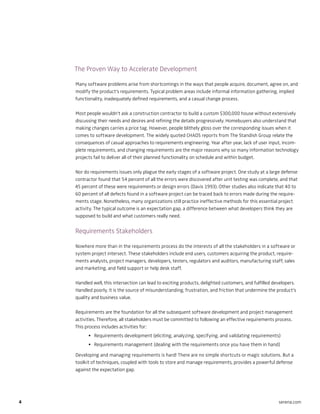 Accelerate Development by getting Requirements Right | PDF