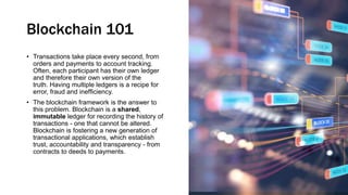 Accelerate Blockchain slideshare | PPT