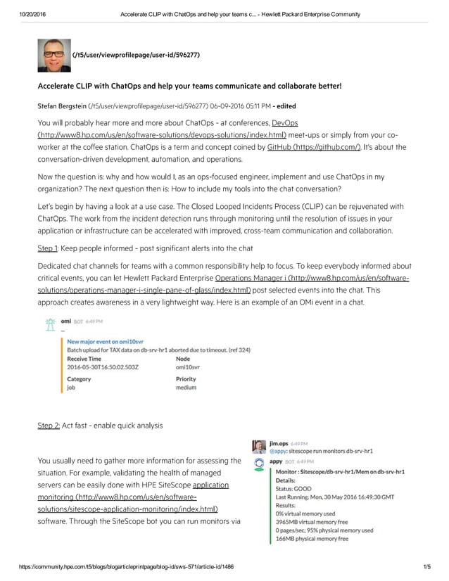 Accelerate CLIP with ChatOps | PDF
