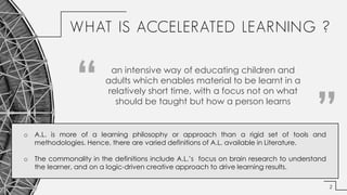 Quick reference on Accelerated Learning | PDF