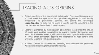 Quick reference on Accelerated Learning | PDF