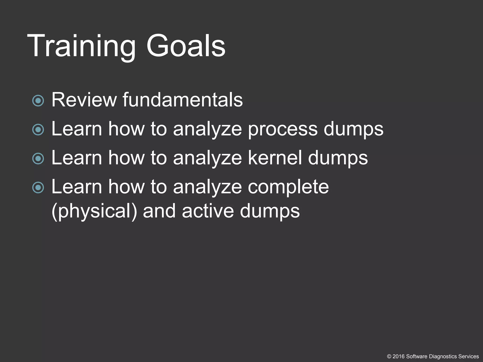 Accelerated Windows Memory Dump Analysis | PDF