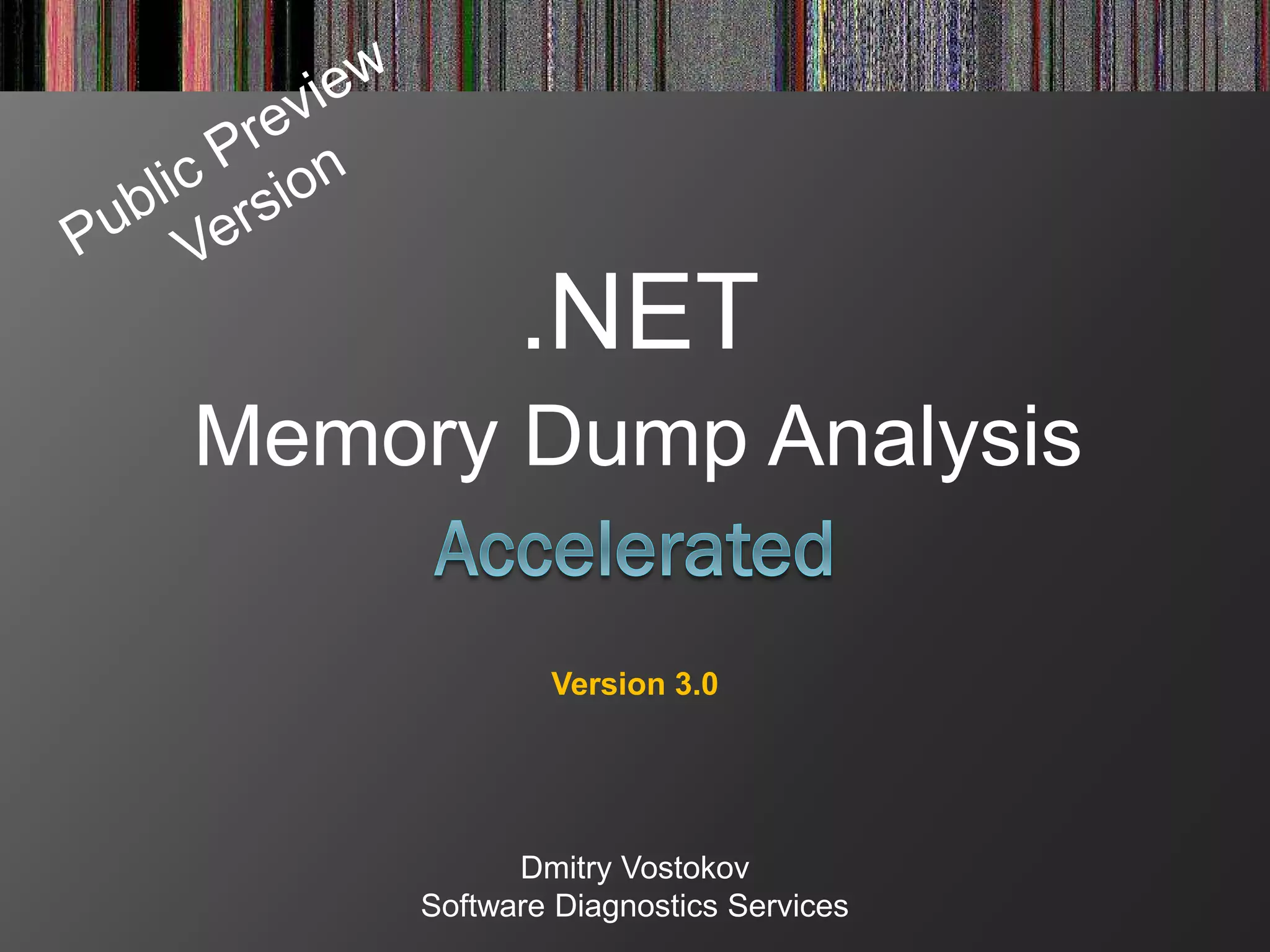 Accelerated .NET Memory Dump Analysis training public slides | PDF | Operating Systems ...