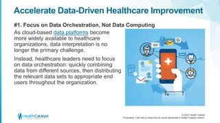 Accelerate Data-Driven Healthcare Improvement: 5 Tenets | PPT