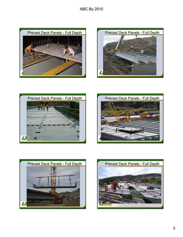 Accelerated Bridge Construction Pdf Civil Engineering Industry Industries