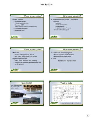 Accelerated Bridge Construction | PDF | Civil Engineering Industry | Industries