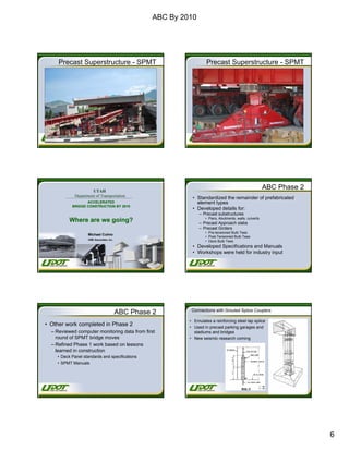 Accelerated Bridge Construction | PDF | Civil Engineering Industry ...