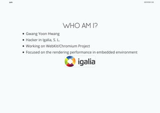 Accelerated compositing in WebKit: Now and in the future (DEVIEW 2015) | PPT
