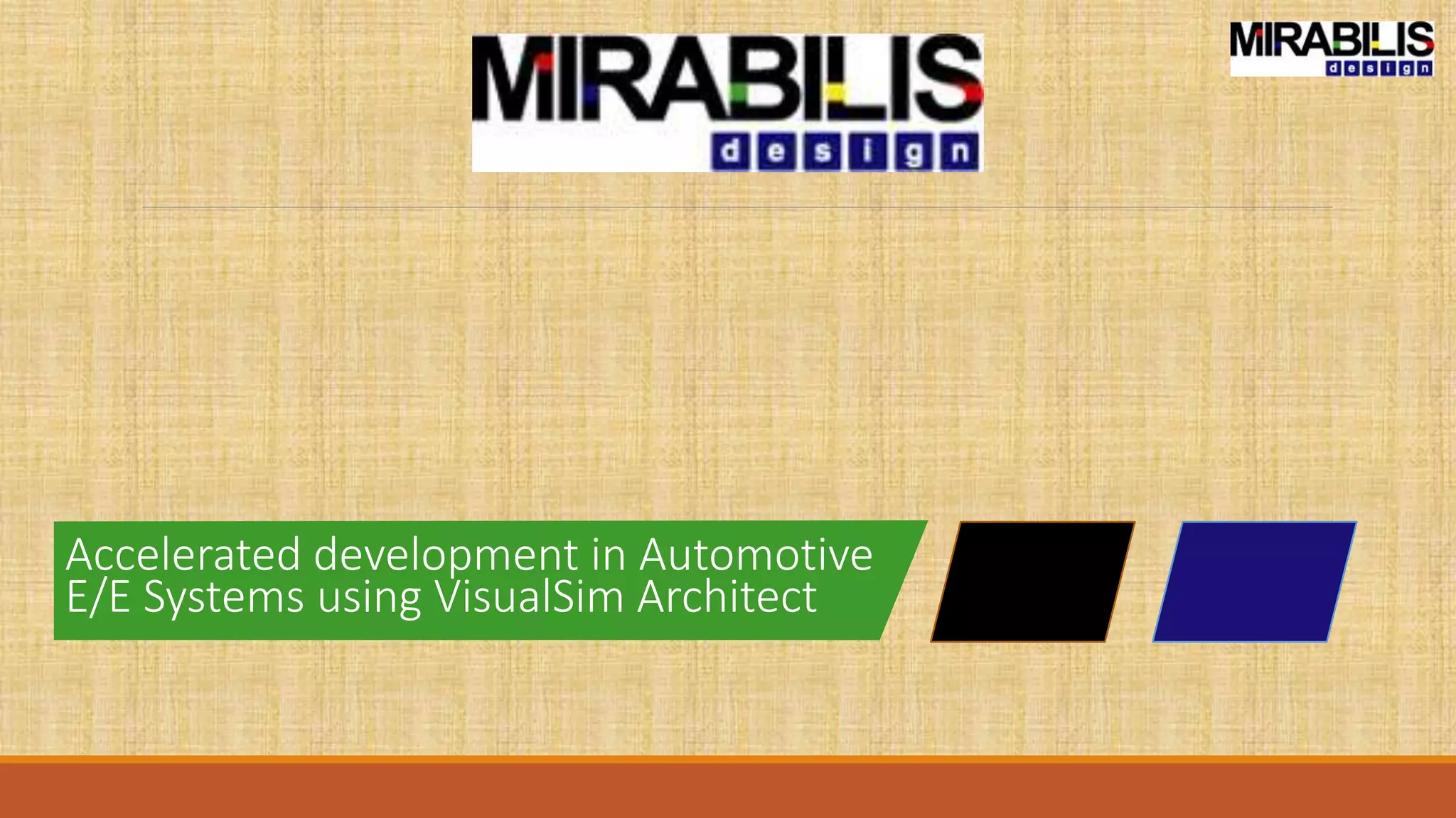 Accelerated development in Automotive E/E Systems using VisualSim Architect | PPTX