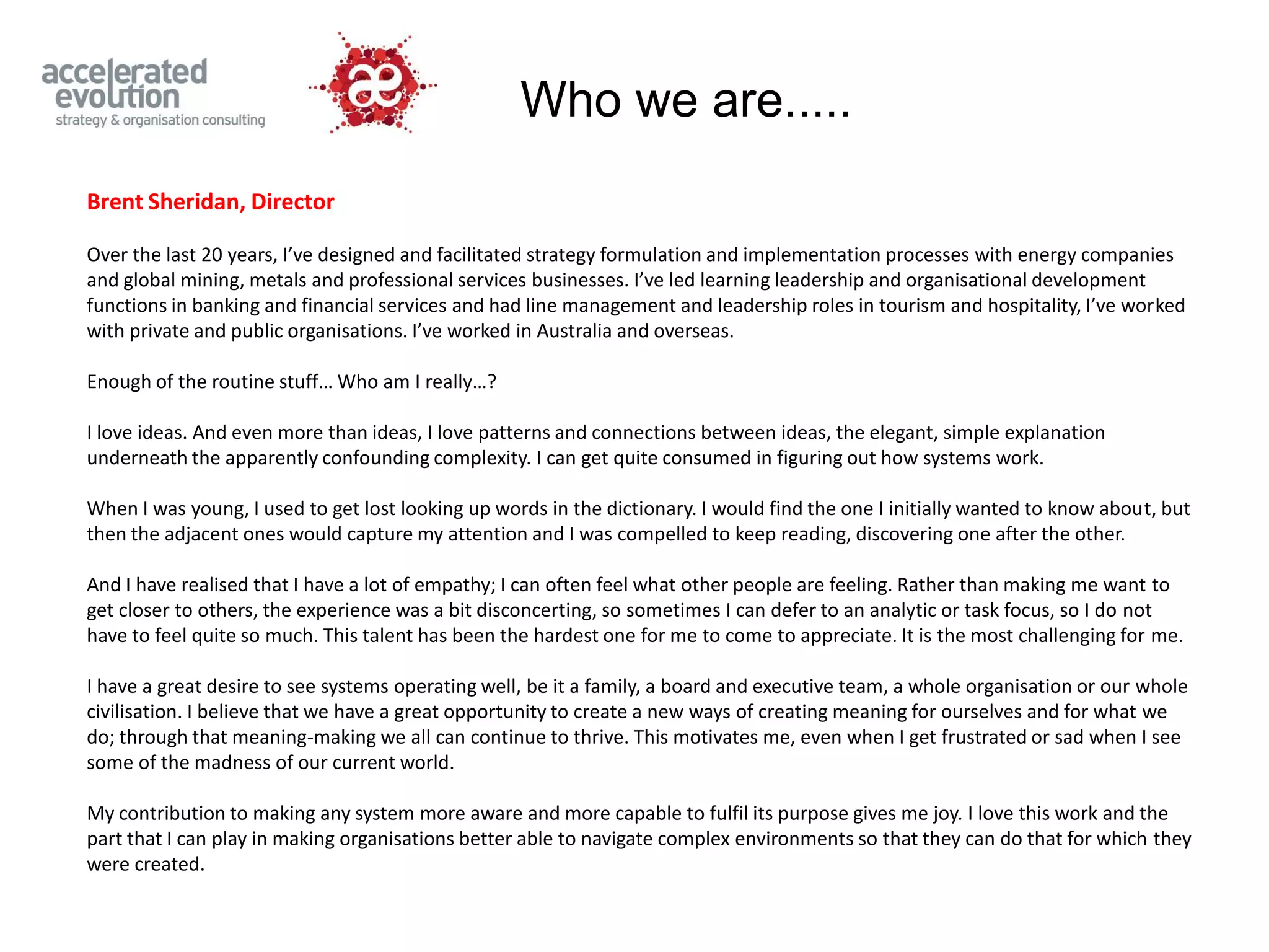 Accelerated Evolution In Depth091214 | PPT