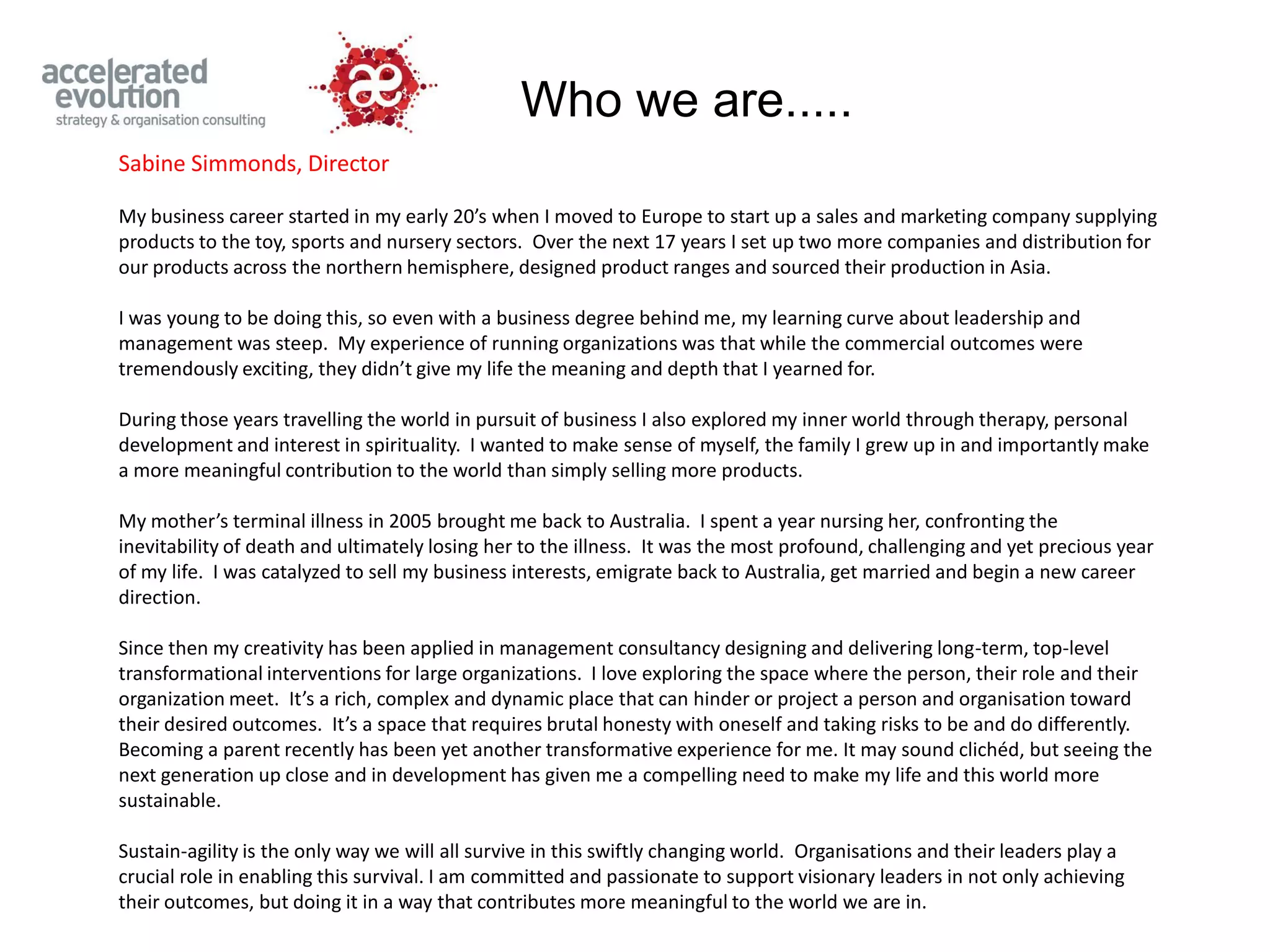 Accelerated Evolution In Depth091214 | PPT