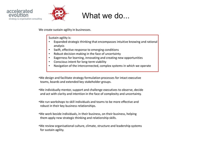 Accelerated Evolution In Depth091214 | PPT