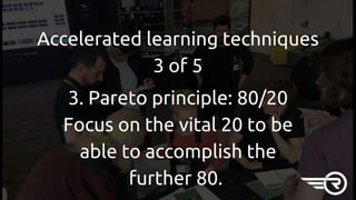 Accelerated learning techniques | PPT