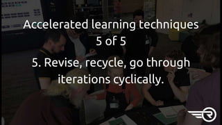 Accelerated learning techniques | PPT