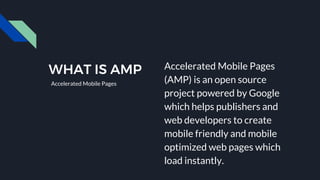 Accelerated Mobile Pages (AMP) The Next Revolution in Mobile Web ...