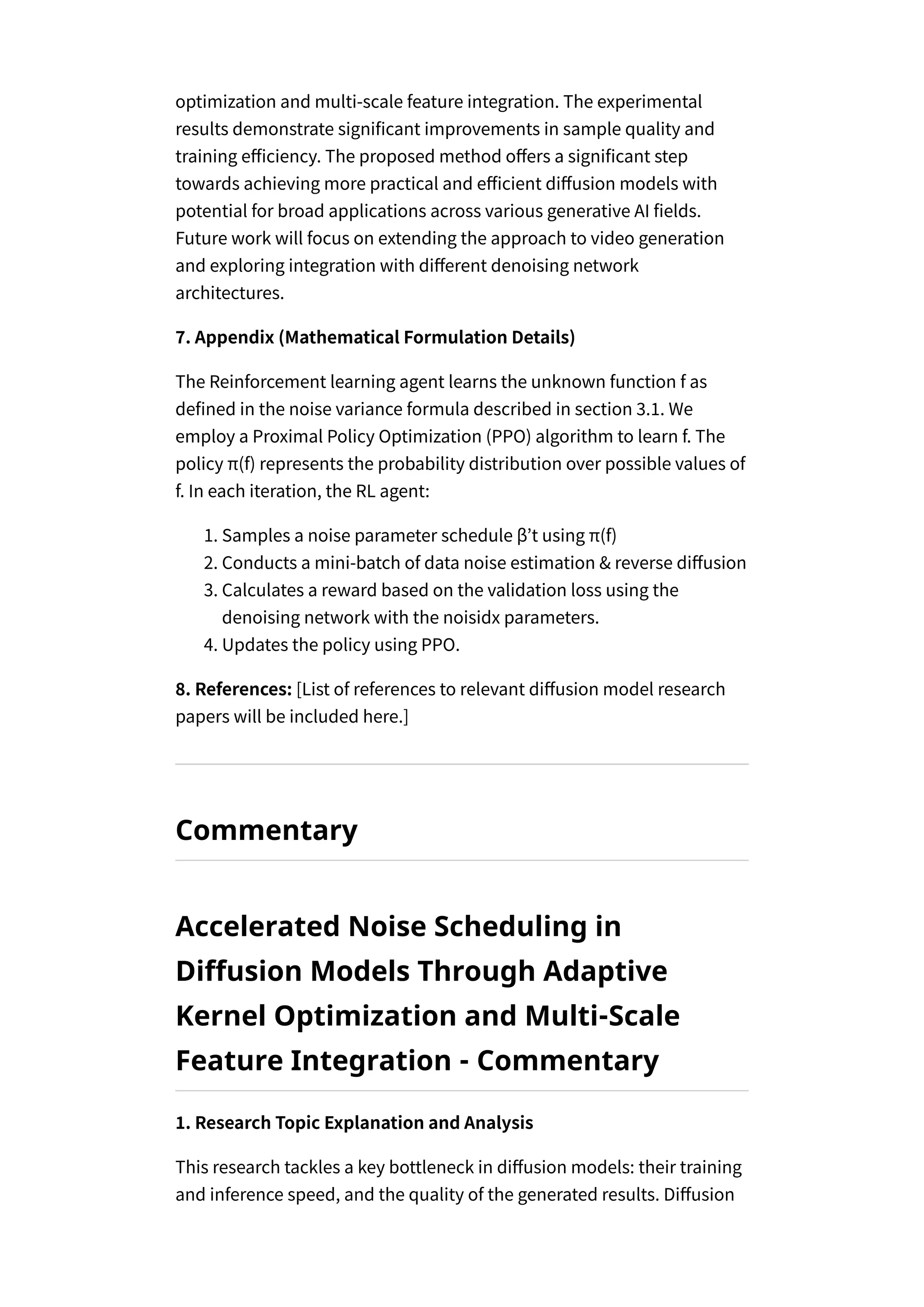 Accelerated Noise Scheduling in Diffusion Models Through Adaptive ...