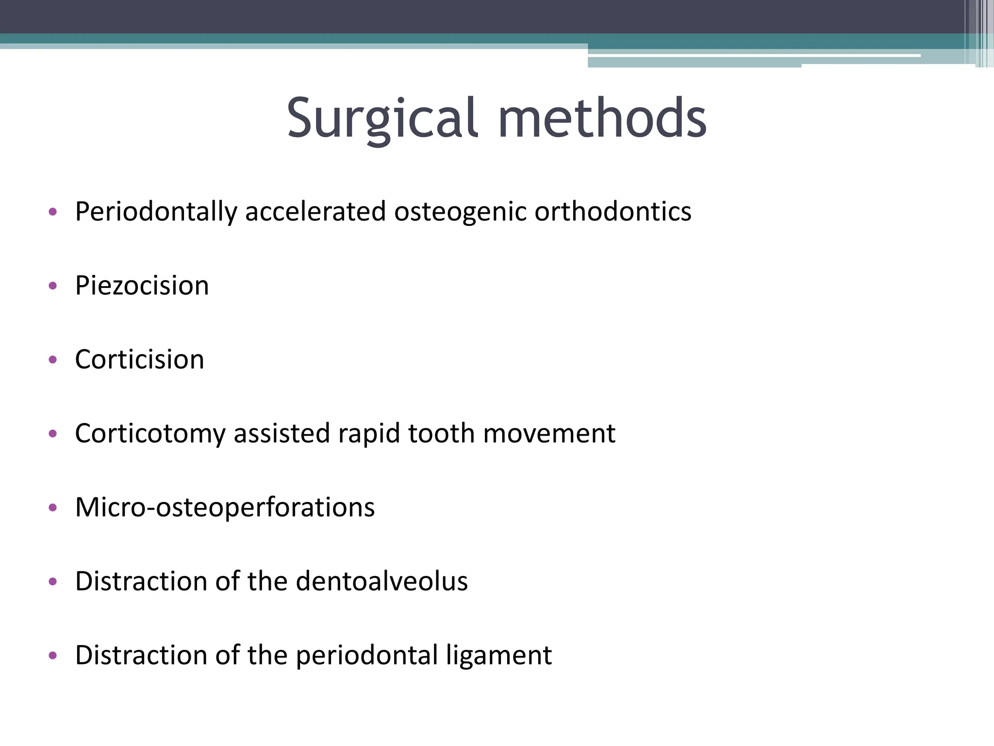Accelerated Orthodontics, in light of current evidence | PPTX