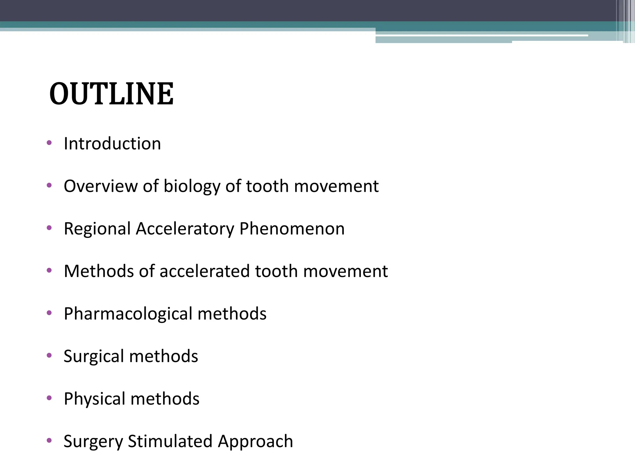 Accelerated Orthodontics, in light of current evidence | PPTX