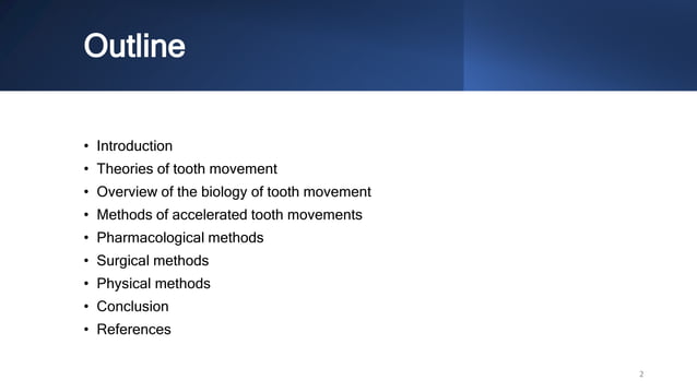 Accelerated orthodontics.pptx | Bone and Joint Conditions | Diseases and Conditions