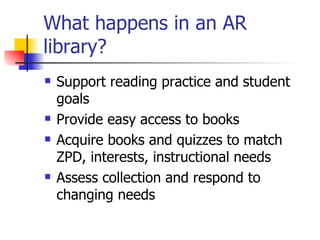 Accelerated Reader | PPT