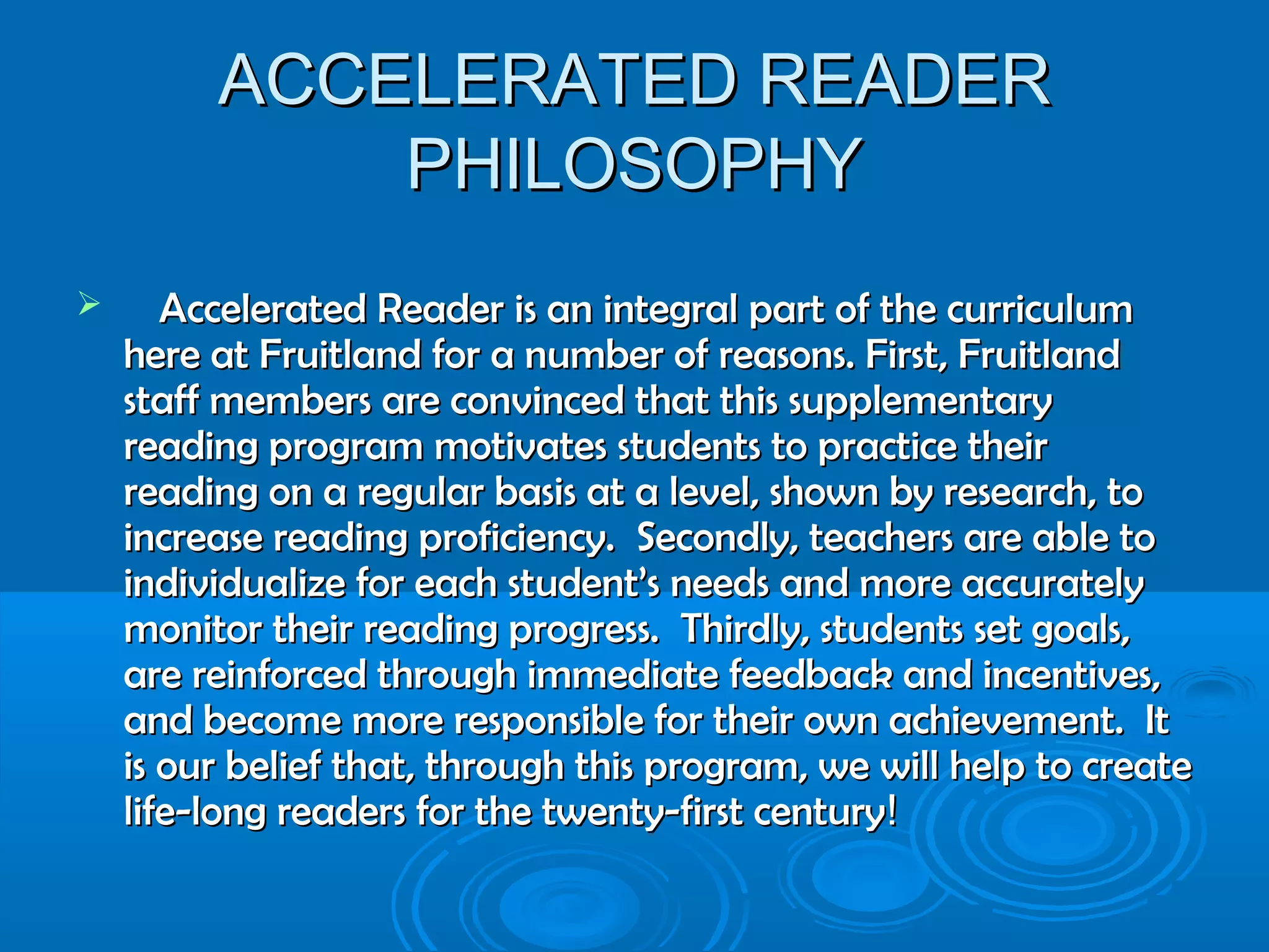 Accelerated reader powerpoint | PPT