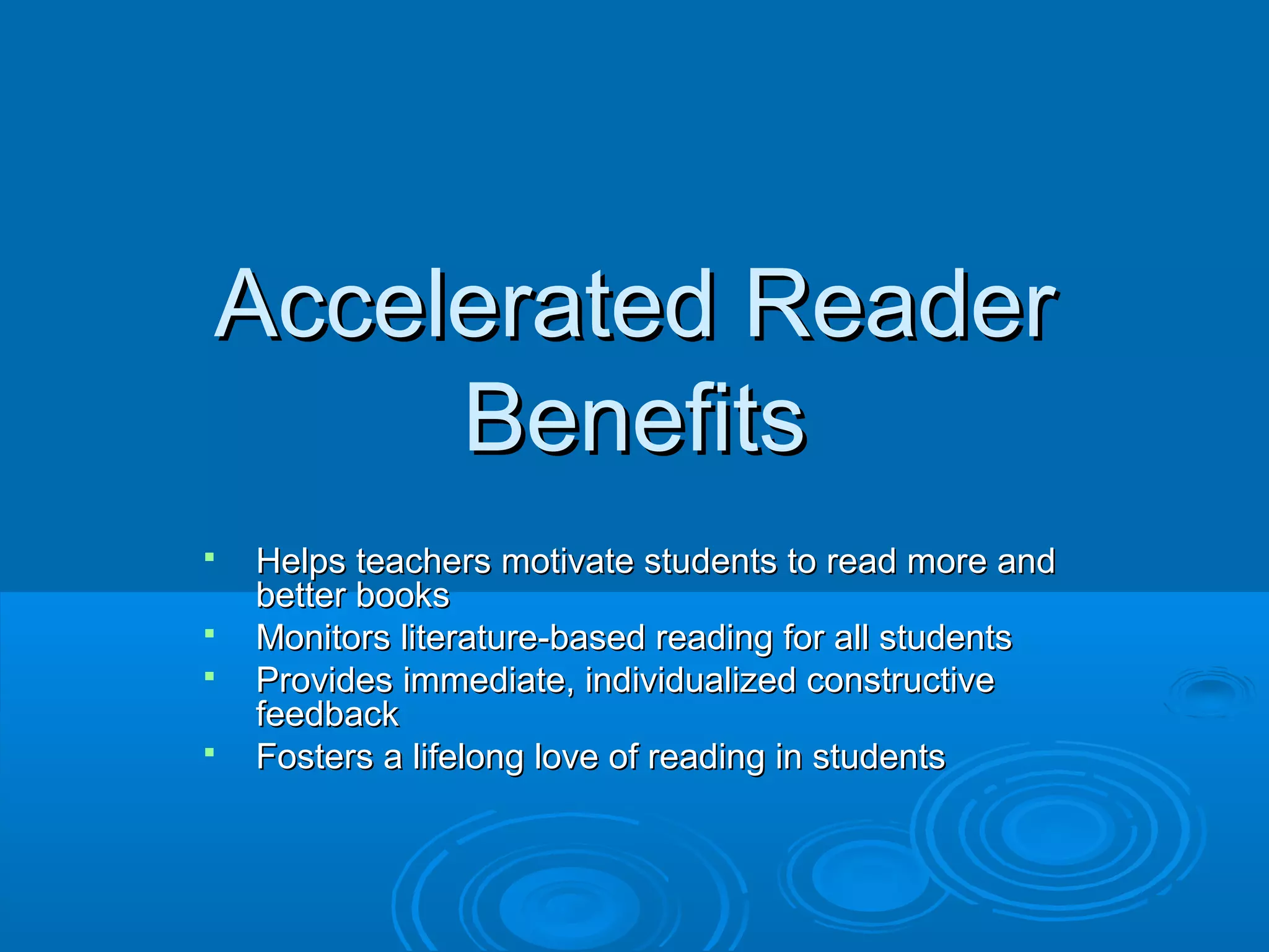 Accelerated reader powerpoint | PPT