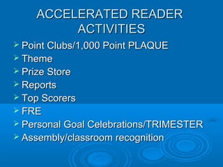 Accelerated reader powerpoint | PPT