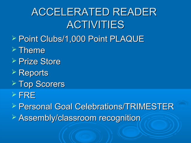 Accelerated reader powerpoint | PPT