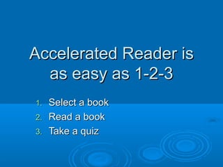Accelerated reader powerpoint | PPT