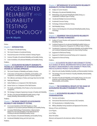 Accelerated reliability and durability testing technology flyer | PDF