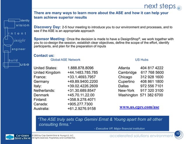 Accelerated solutions environment | PPT