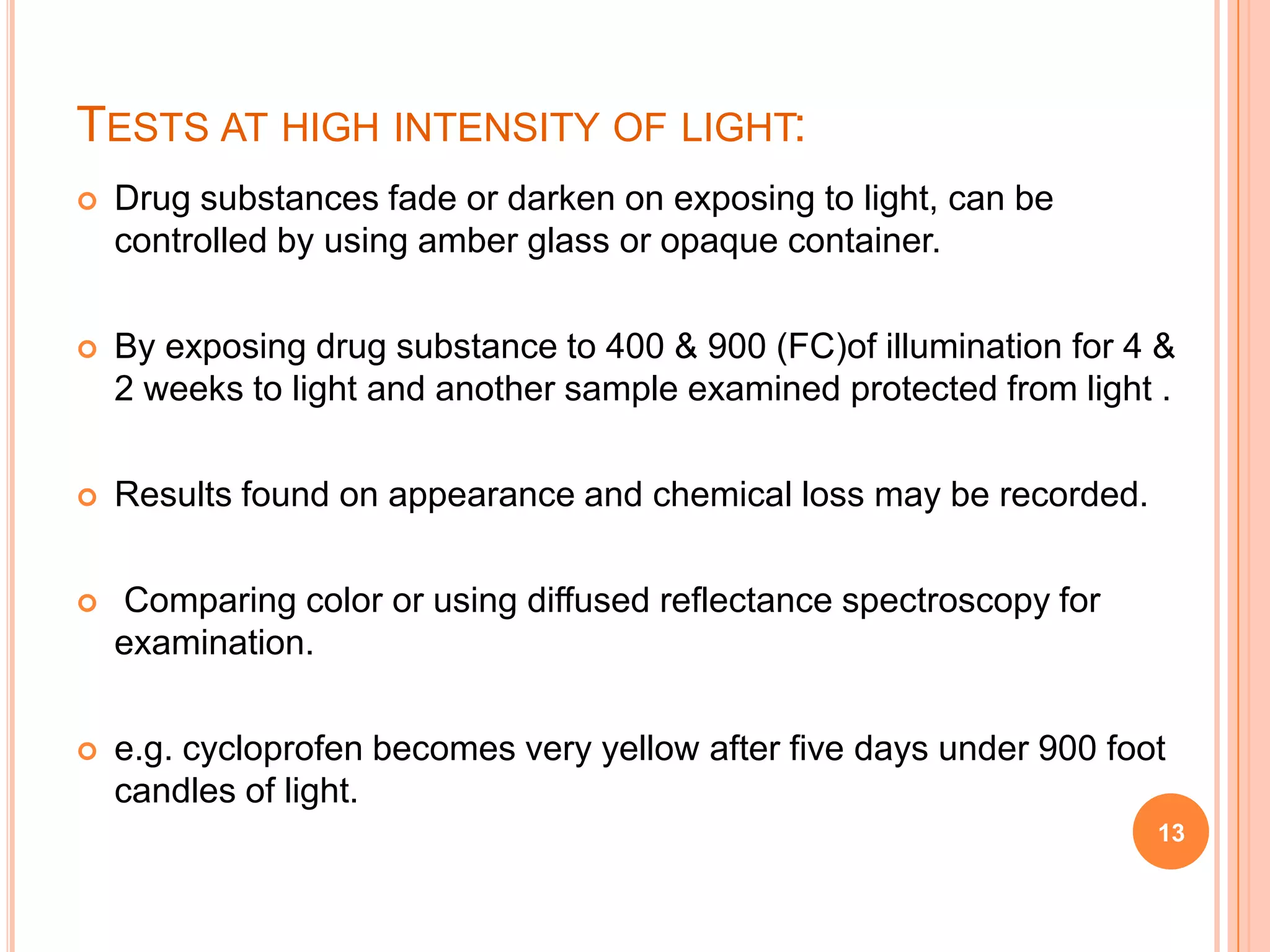 Accelerated stability testing | PPTX