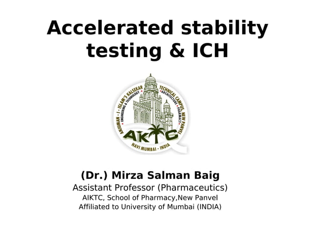 Accelerated stability testing | PDF | Chemistry | Science
