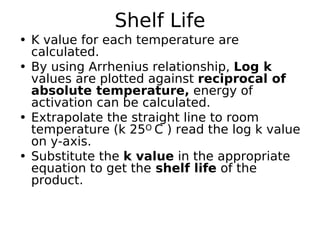 Accelerated stability testing | PDF