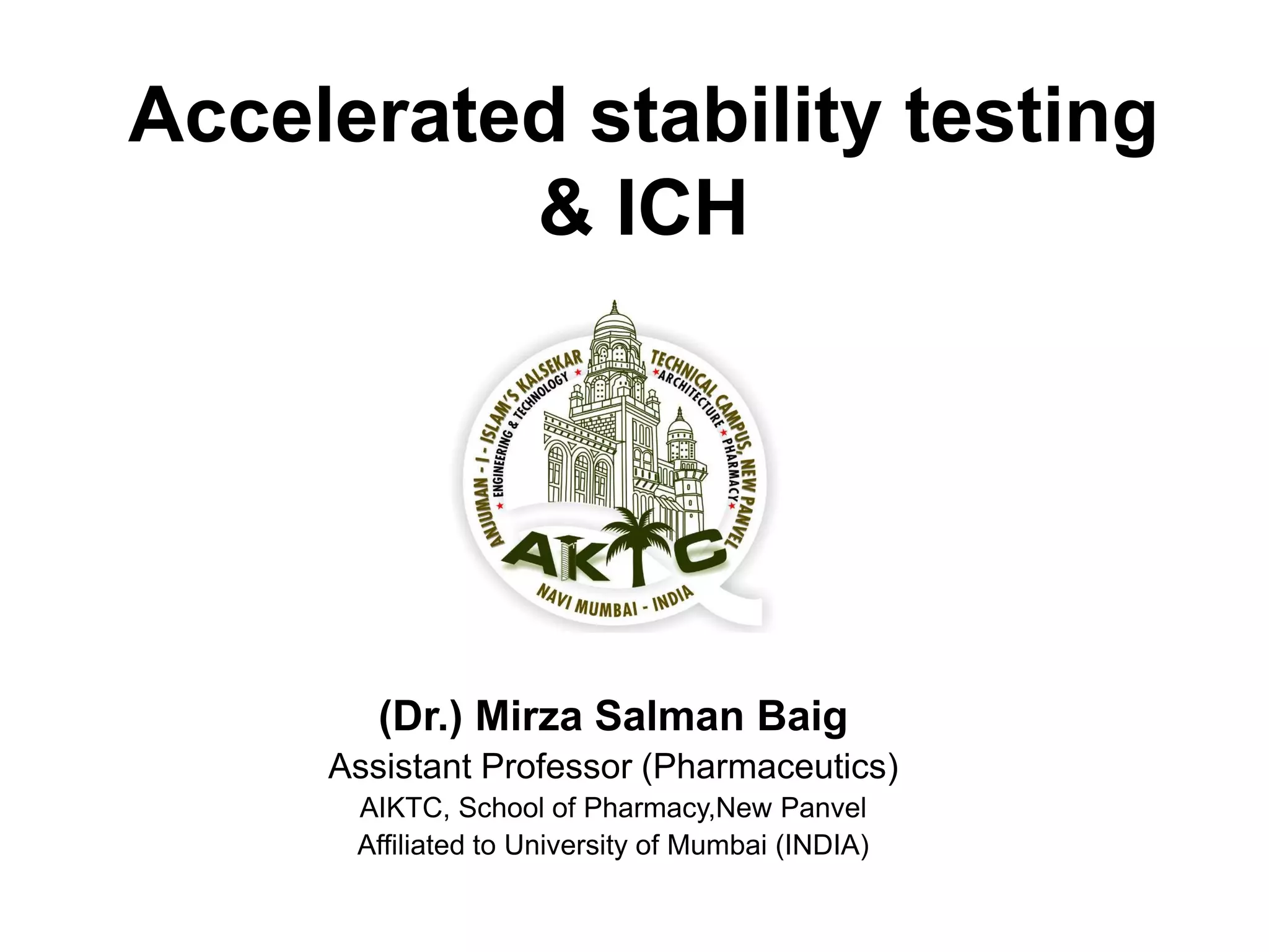 Accelerated stability testing v2 | PDF