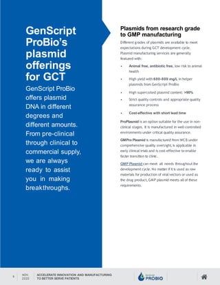 Accelerate innovation and manufacturing in cell and gene therapy.pptx | Pharmaceutical Industry ...