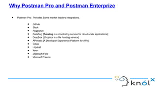 Accelerate Quality with Postman Advance | PPT