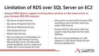 Accelerate SQL Server Migration to the AWS Cloud | PPT