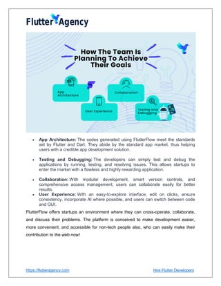 Accelerate Startup Success with FlutterFlow | Flutter Agency | PDF
