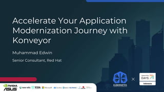 Accelerate Your Application Modernization Journey with Konveyor ...