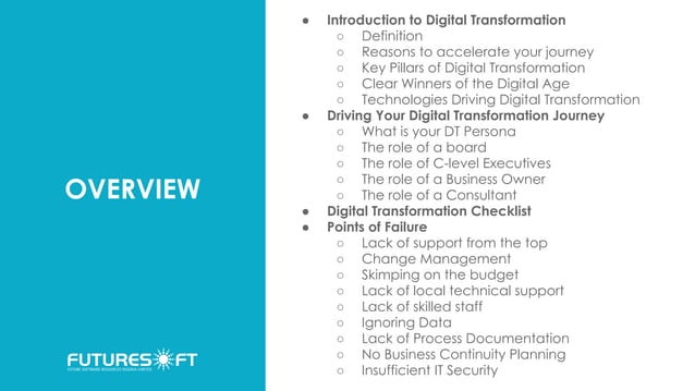 Accelerate your Digital Transformation Journey | PPT