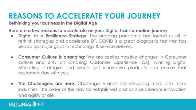 Accelerate your Digital Transformation Journey | PPT