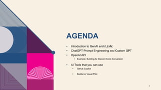 Accelerate your Sitecore development with GenAI | PPTX