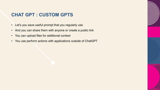Accelerate your Sitecore development with GenAI | PPTX